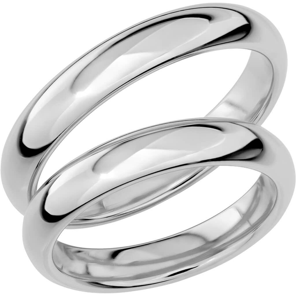 SR1026 - Slät ring i platina – Schalins